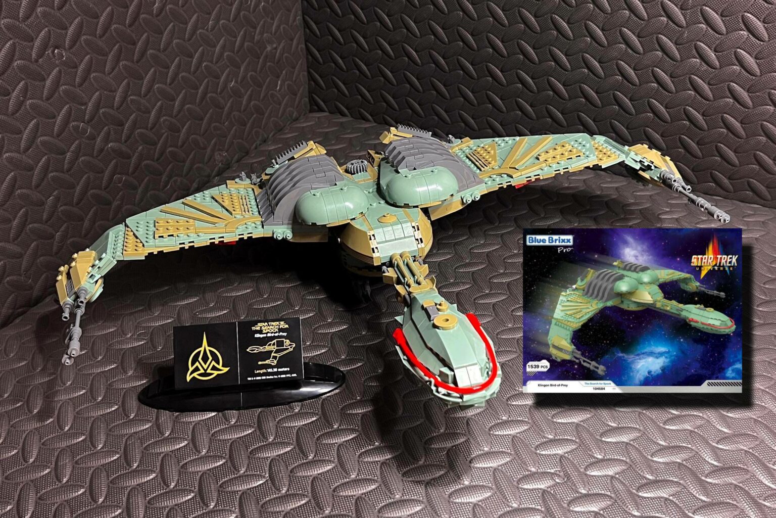 Blue Brixx Star Trek Klingon Bird-of-Prey: Review, Infos, Bilder, Videos